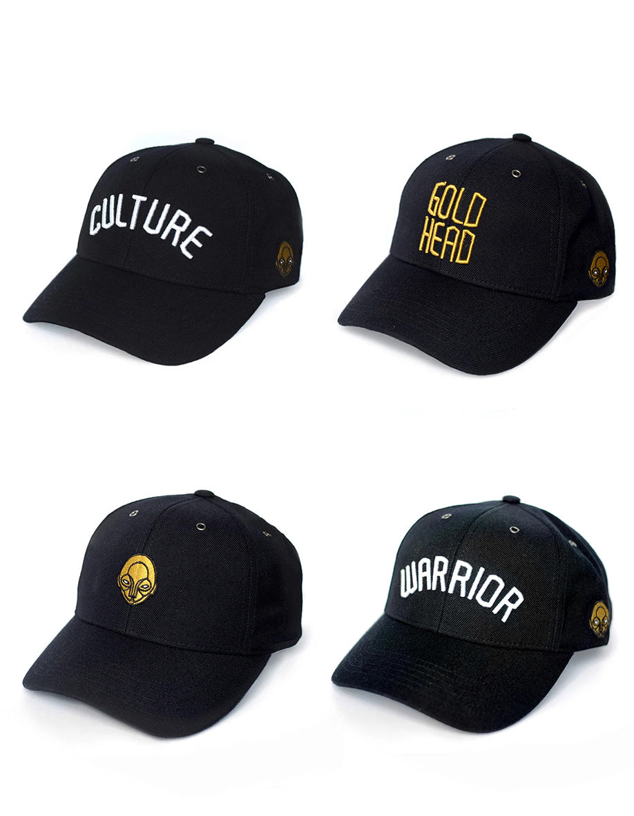 GOLD HEAD CAPS – Black In Carnaby